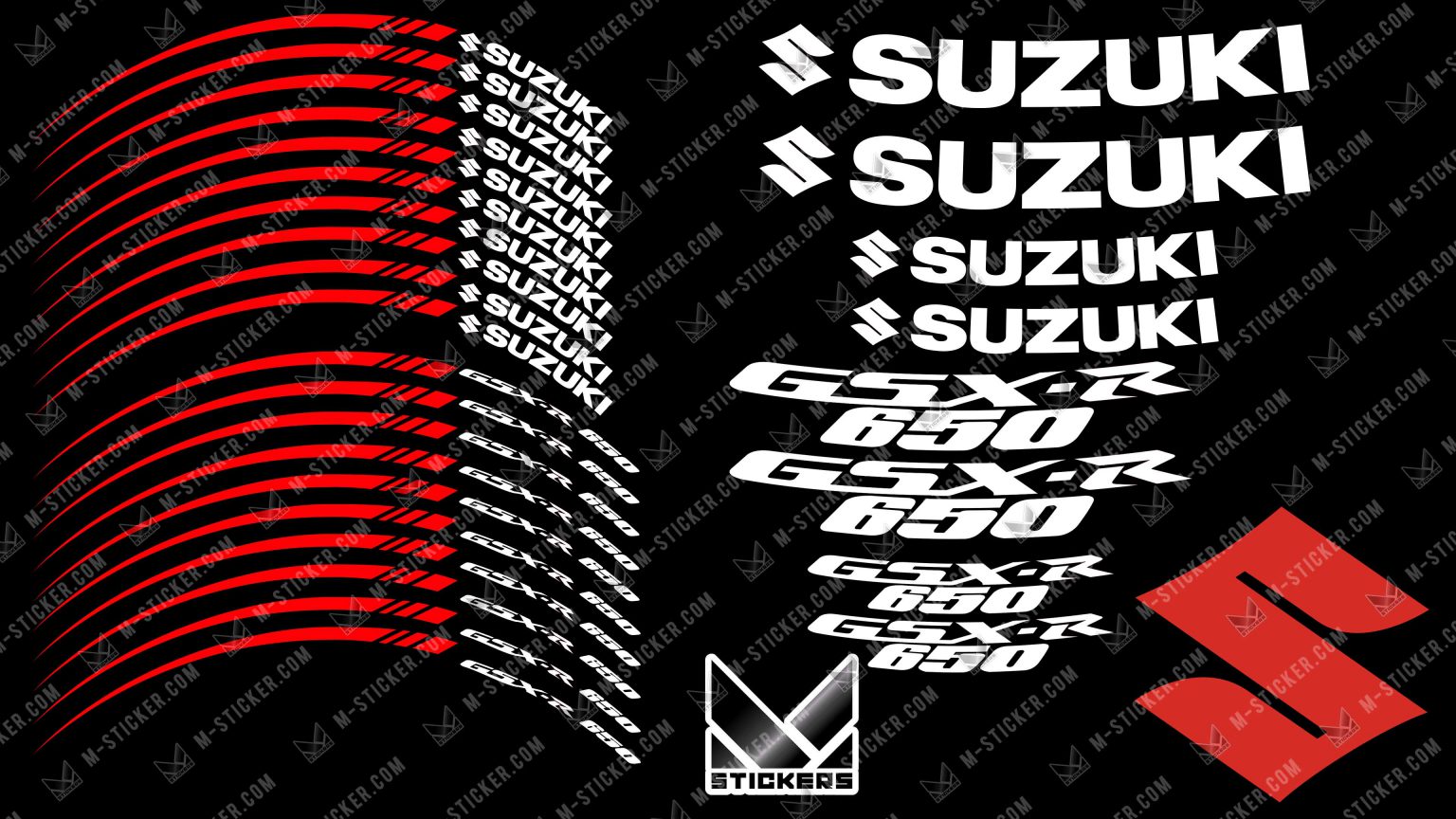 Motorcycle Rim Stickers Suzuki GSXR: A Guide to Choosing Your Kit - M ...