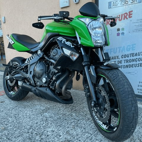 Kit stickers jantes Kawasaki ER6-N - Kit déco jantes ER6 - M-Stickers