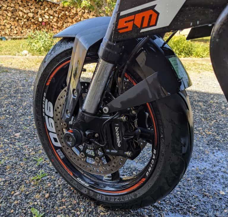 Stickers jante KTM SuperDuke 990 - Kit deco jantes moto SuperDuke 990