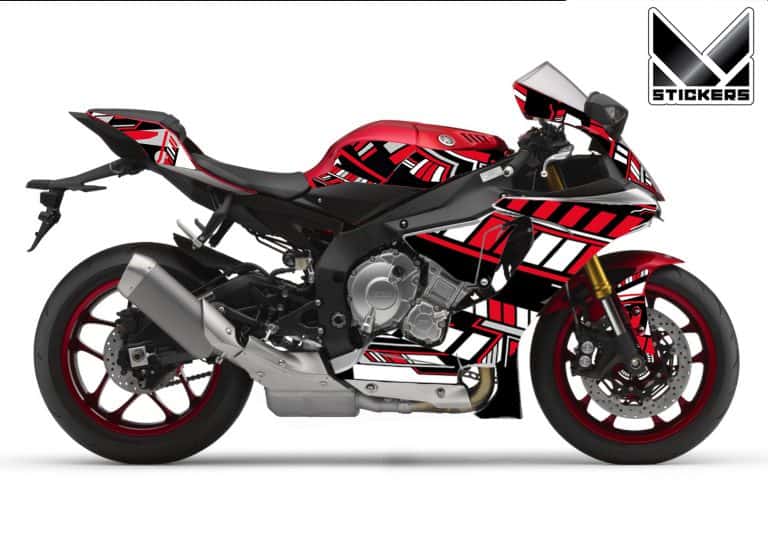 Kit déco Yamaha R1 - Line Art Kit déco moto Yamaha
