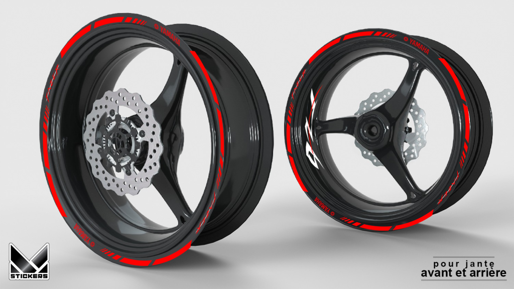 Rim Stickers Yamaha FZ6