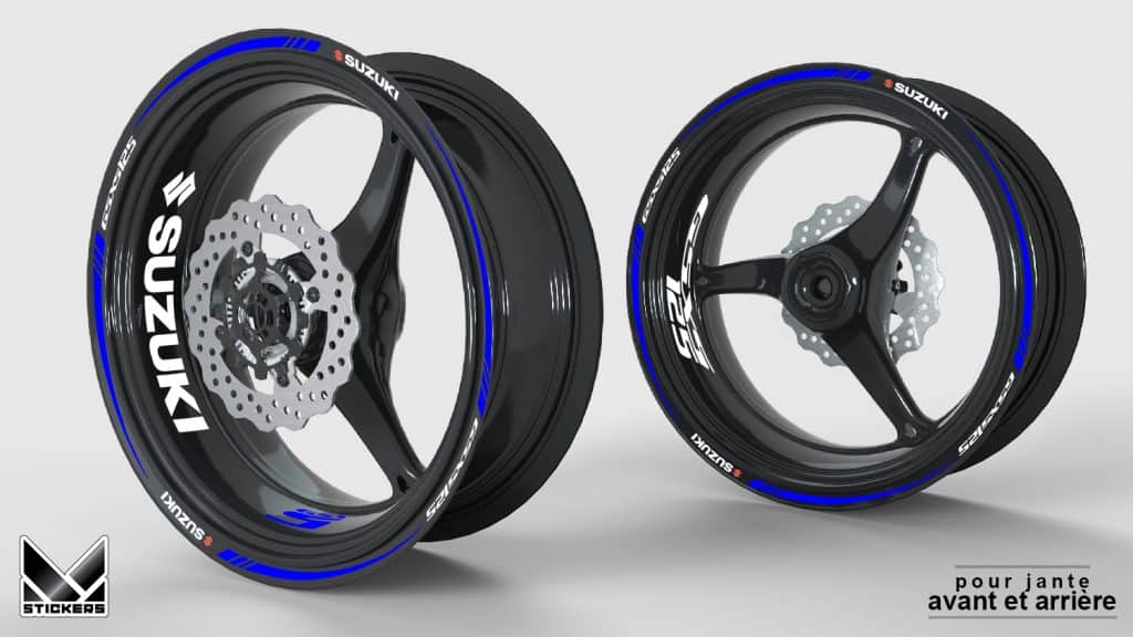 Suzuki GSX-R 125 rim stickers